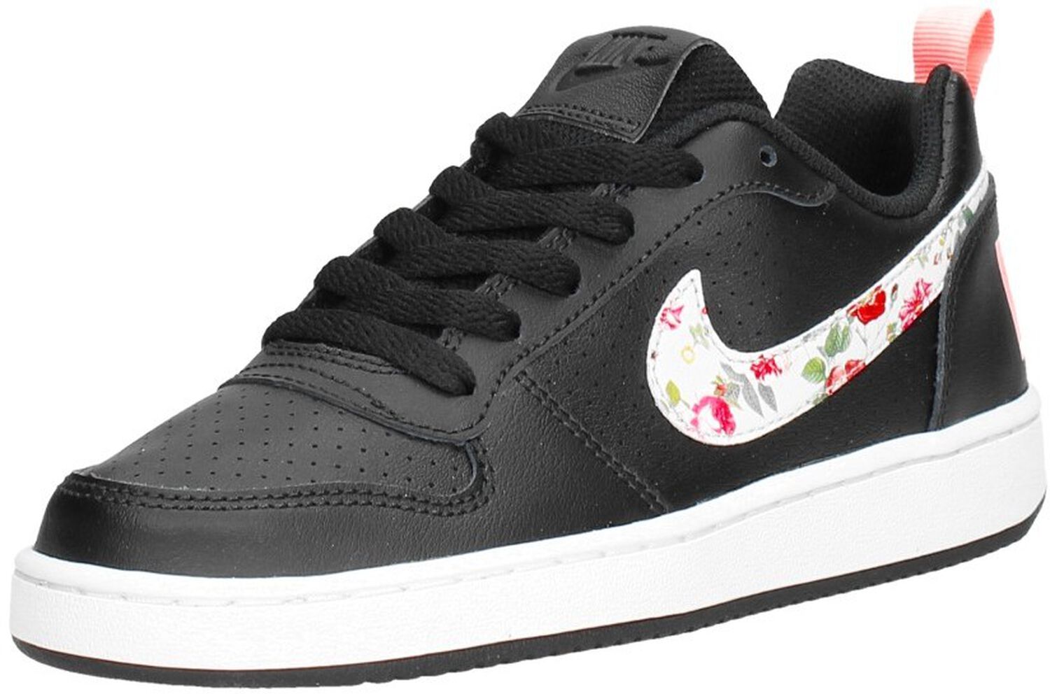 Nike - Court Borough Low zwart | Schuurman Schoenen