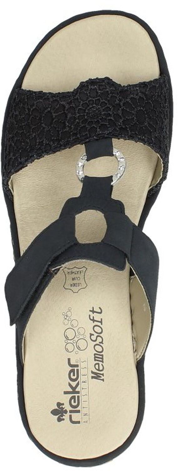 Dames slippers blauw