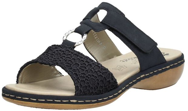 Dames slippers blauw