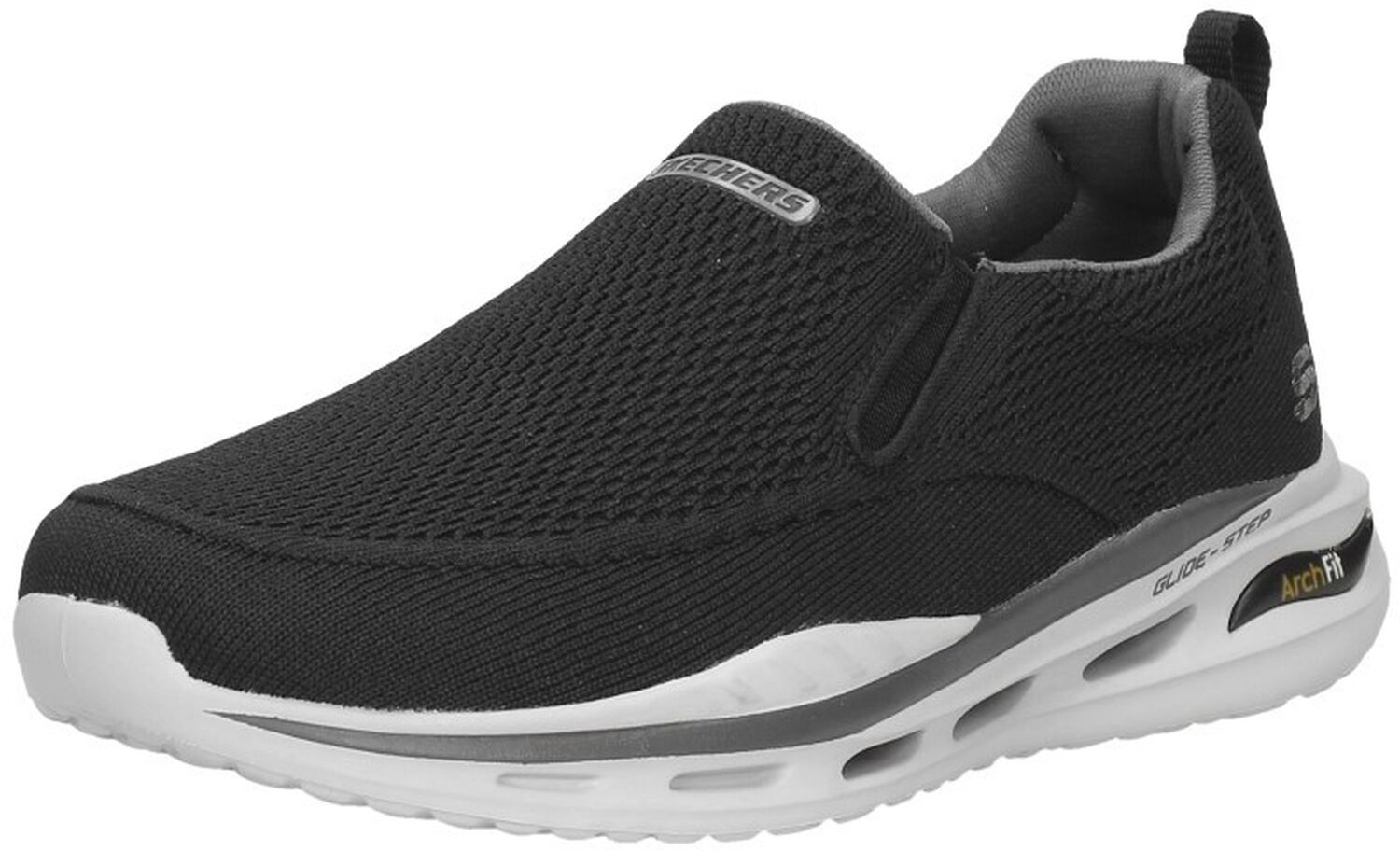 Skechers - Relaxed Fit: Arch Fit Orvan - Gyoda zwart | Schuurman Schoenen