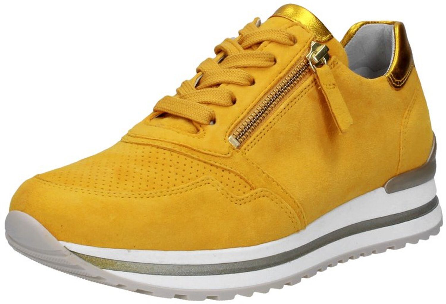 Gabor - Dames sneakers geel | Schuurman Schoenen