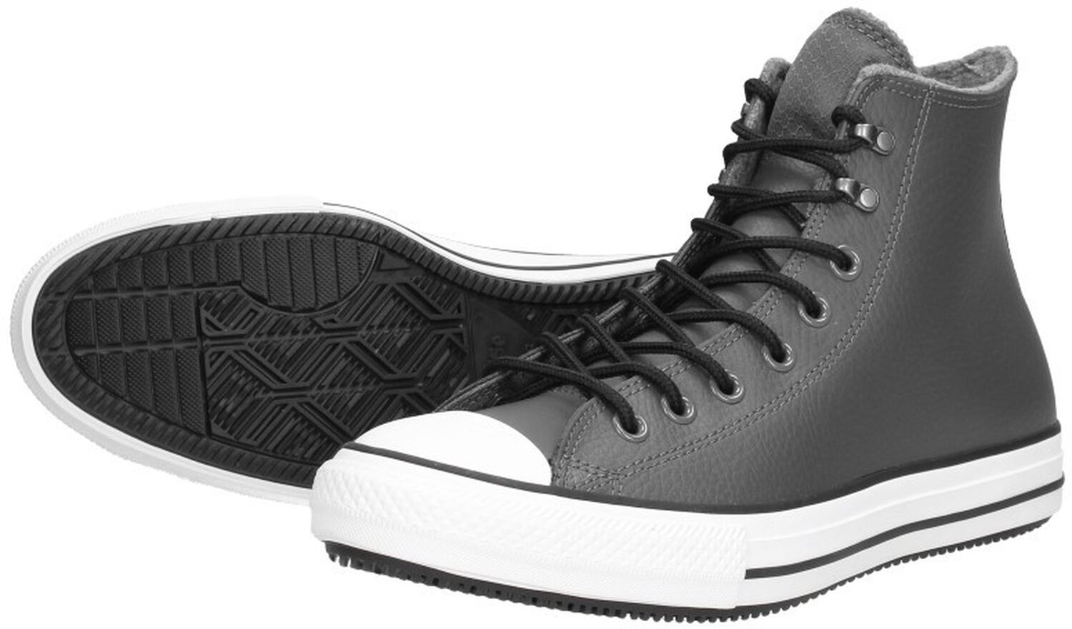 All Star Winter First Steps Hi donkergrijs