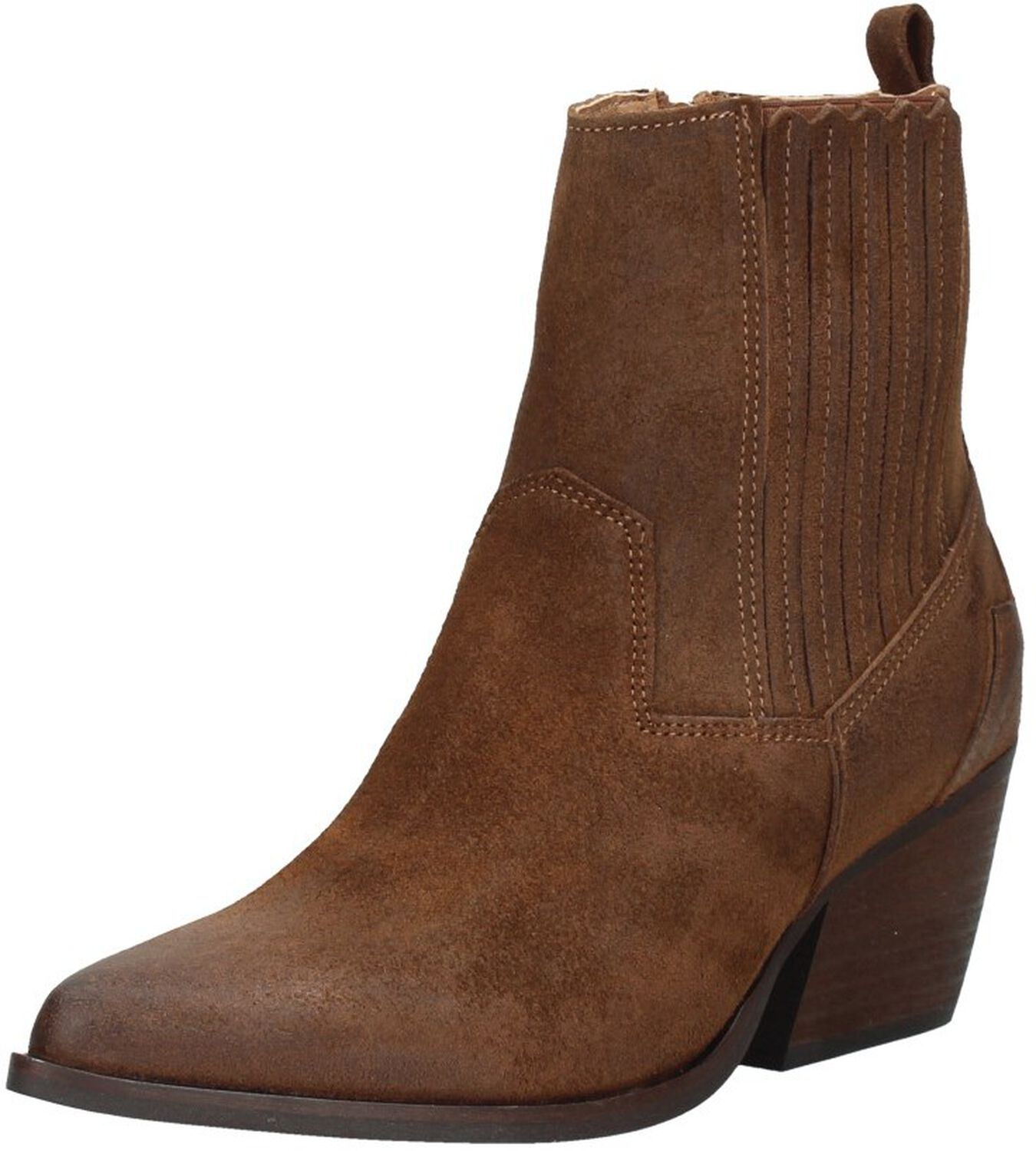 Western boots cognac