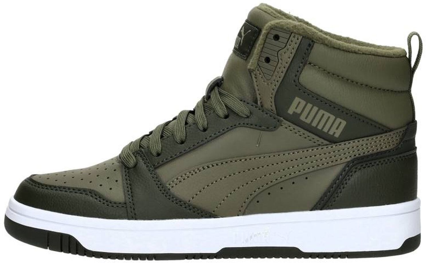 Puma Rebound V6 Mid WTR Jr groen