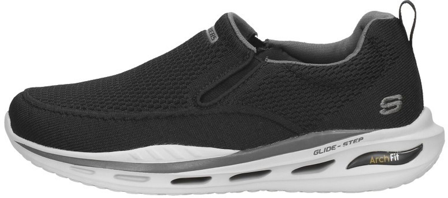 Skechers - Relaxed Fit: Arch Fit Orvan - Gyoda zwart | Schuurman Schoenen