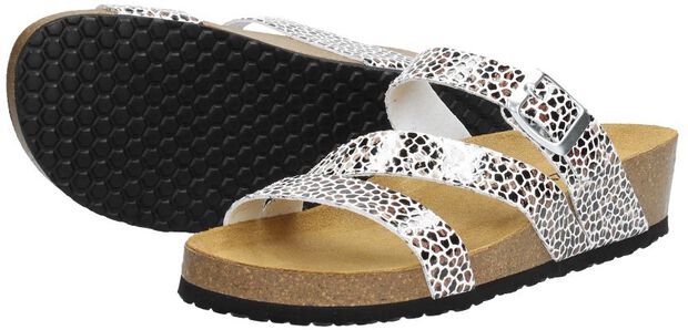Dames slippers beige