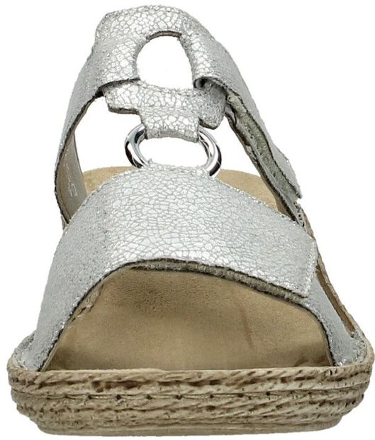 Dames slippers zilver